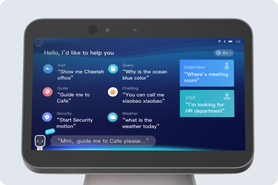 Minibot - Asistente Personal - Telepresencia - Intec Robots - Intec Robots